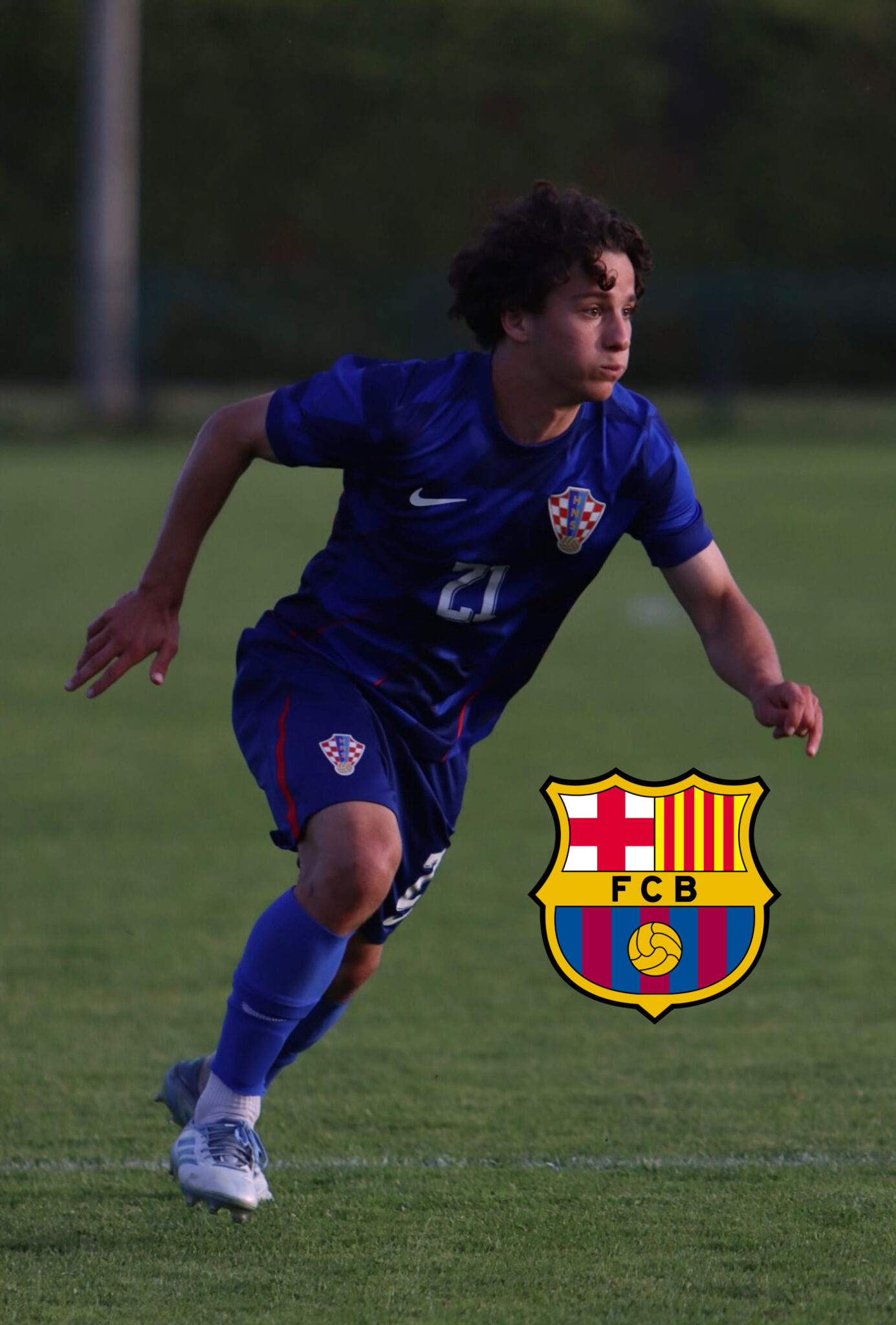 Rising Croatian Midfielder Lovro Chelfi Set to Join Barcelona