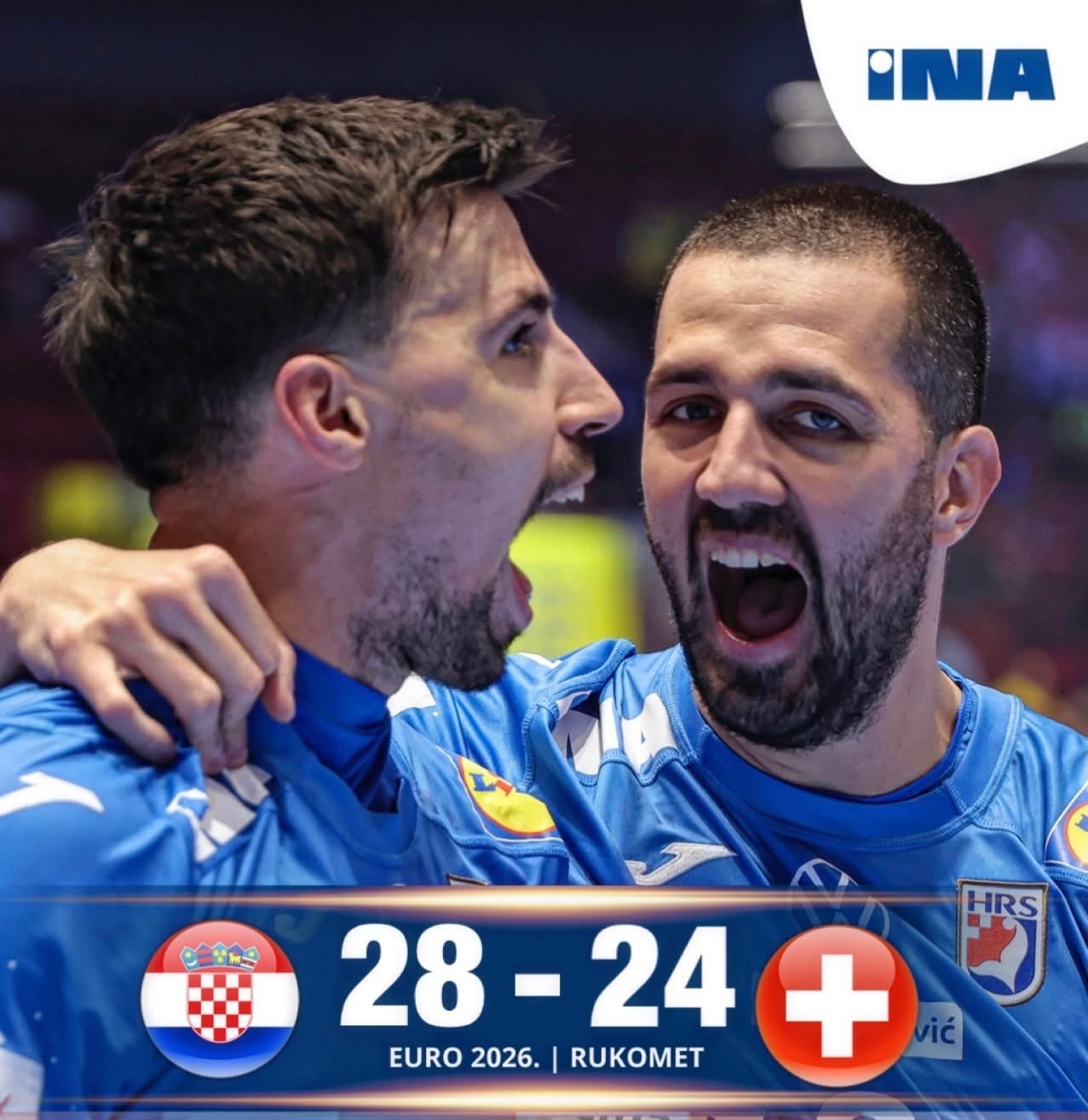 Croatia Pull Off Huge 28–24 Win Over Switzerland!