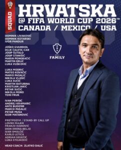 Dalić Releases Croatia’s Preliminary World Cup Squad